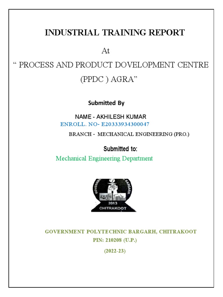 Training Report | PDF