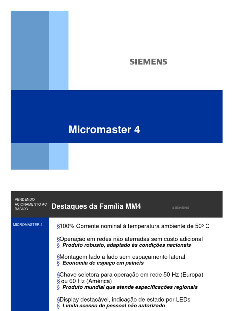 Diferença Entre MM420 e MM440 | PDF