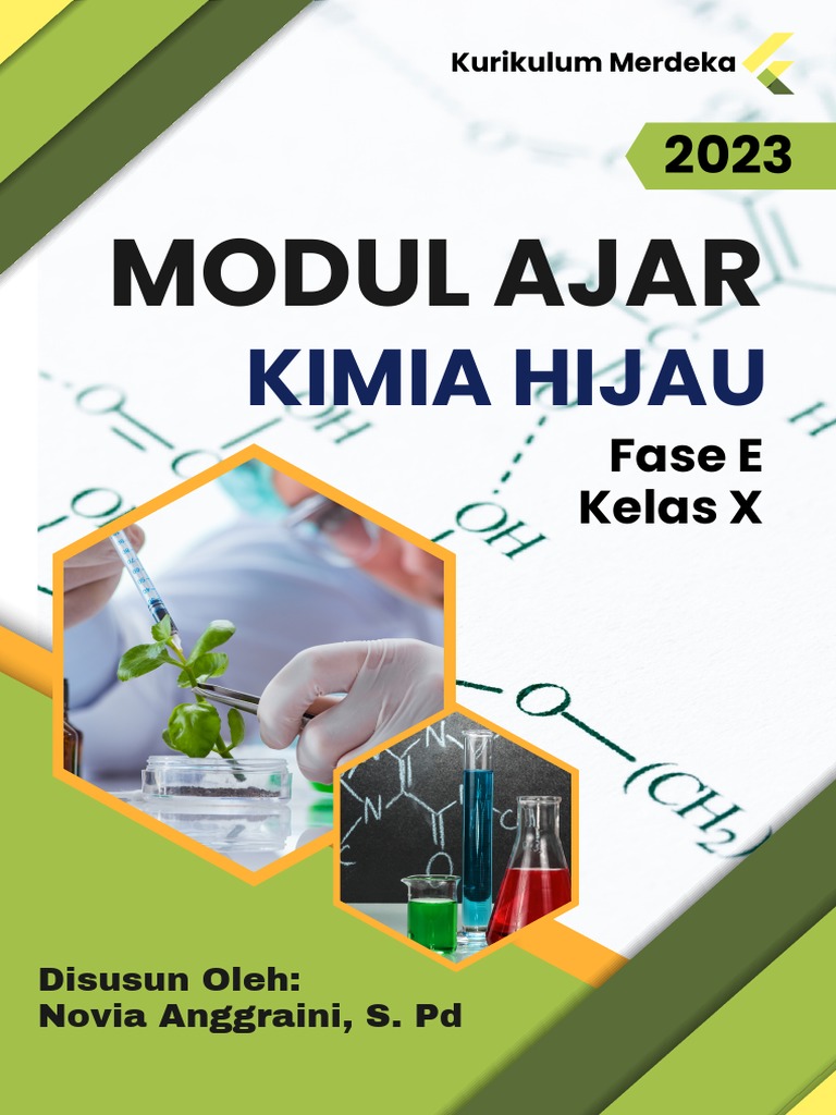 Cover Modul Kimia Hijau | PDF
