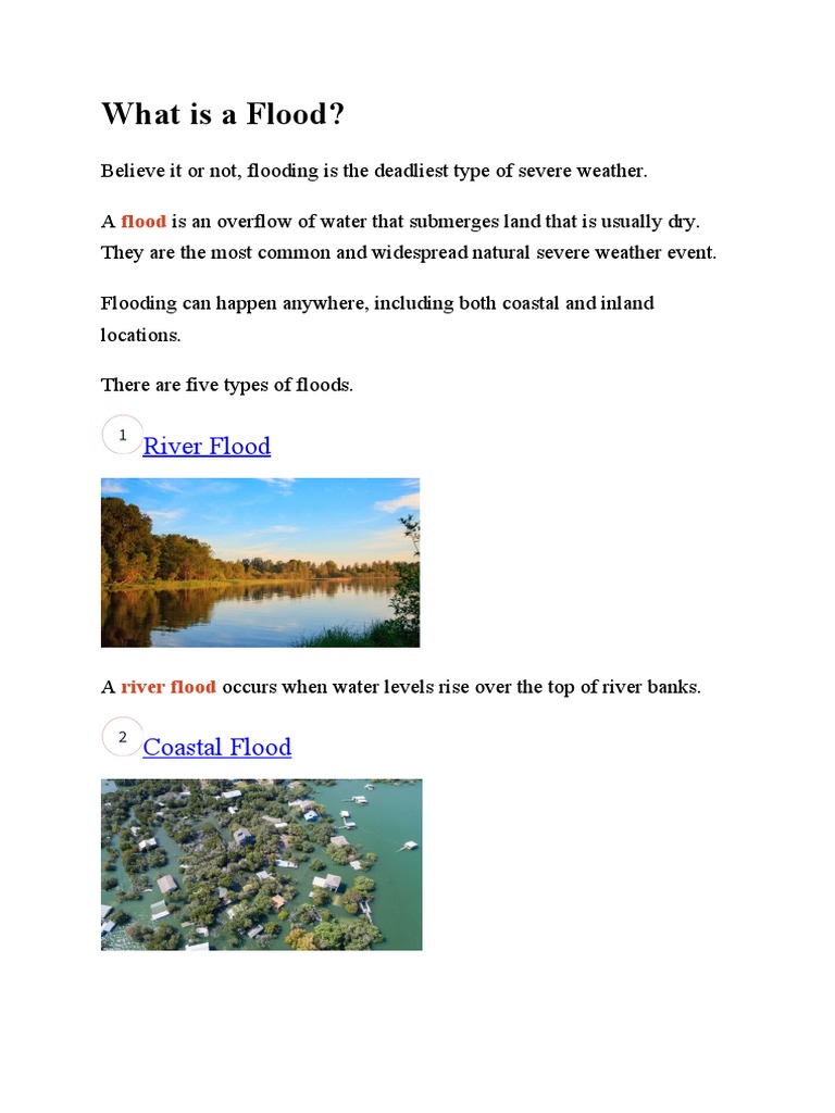 FLOODING | PDF