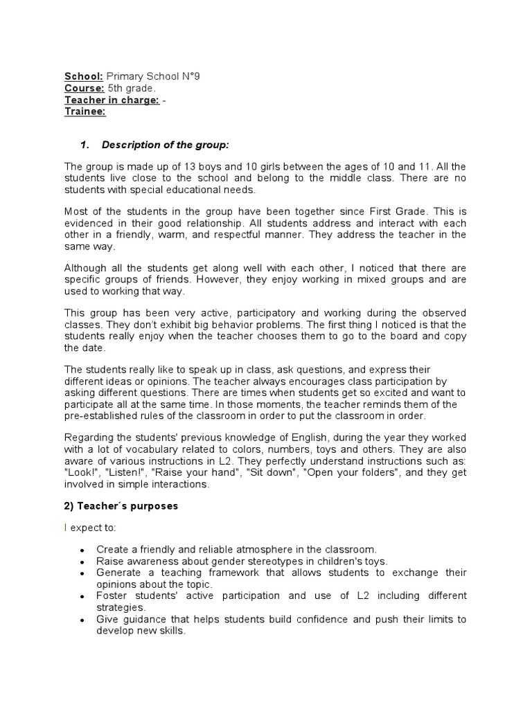 CSE - Lesson Plan | PDF | Teachers | Linguistics CSE - Lesson Plan | PDF | Teachers | Linguistics