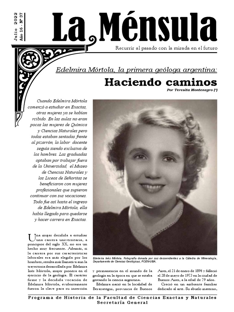 La Mensula 37 | PDF | Minerales | Maestros
