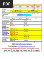 Timeline - Swayam Nptel Competitive Coding | PDF