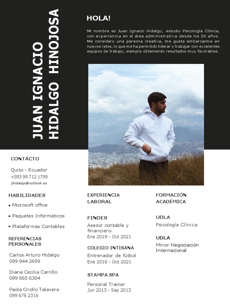 Juan Ignacio Hidalgo CV | PDF