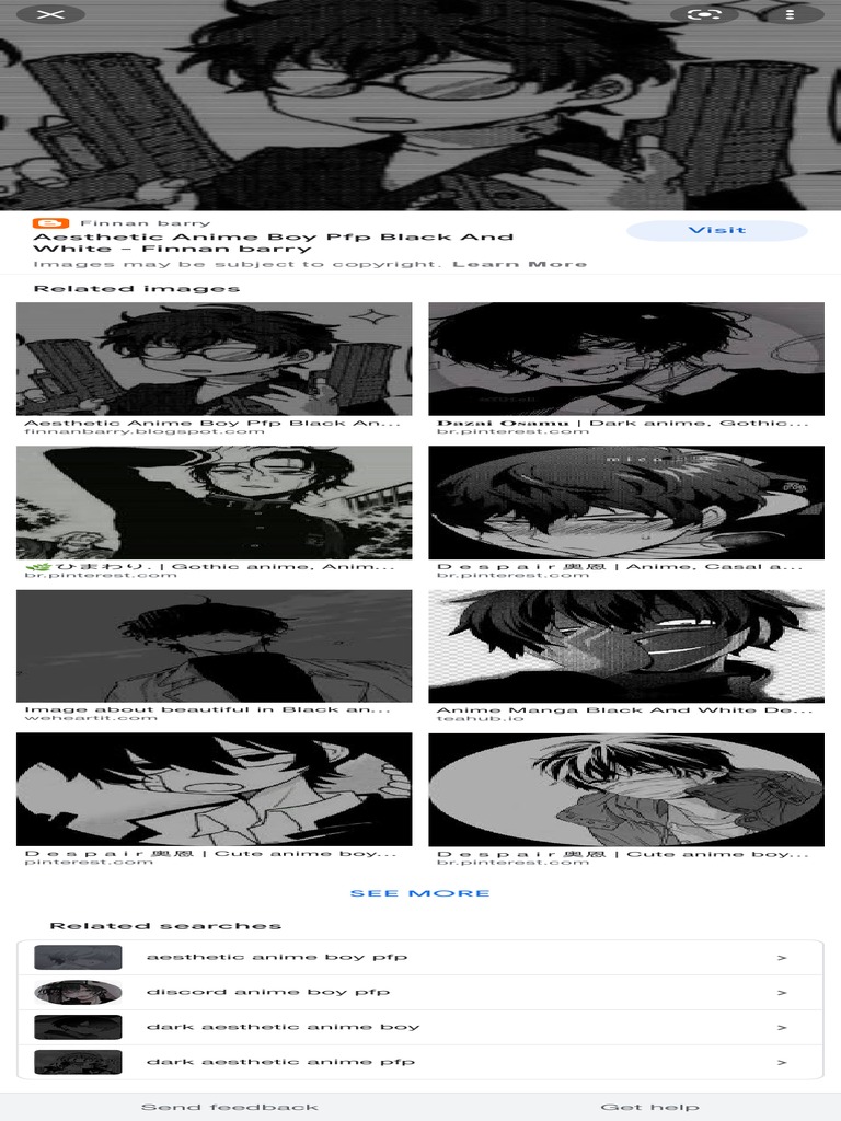 Black Anime PFP - Google Search | PDF