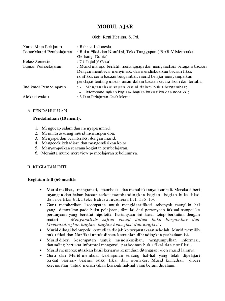 Modul Ajar Bab 5 1 Pdf