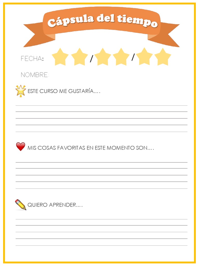 CÁPSULAS DEL TIEMPO. | PDF