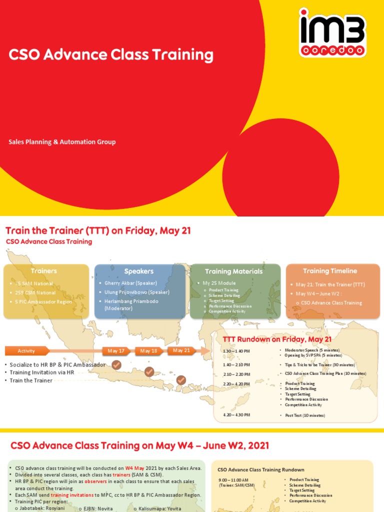 CSO Advance Class Training V2 | PDF