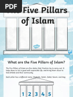 Five Pillars of Islam Worksheet | PDF