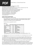 Modified Interest Checklist PDF | PDF