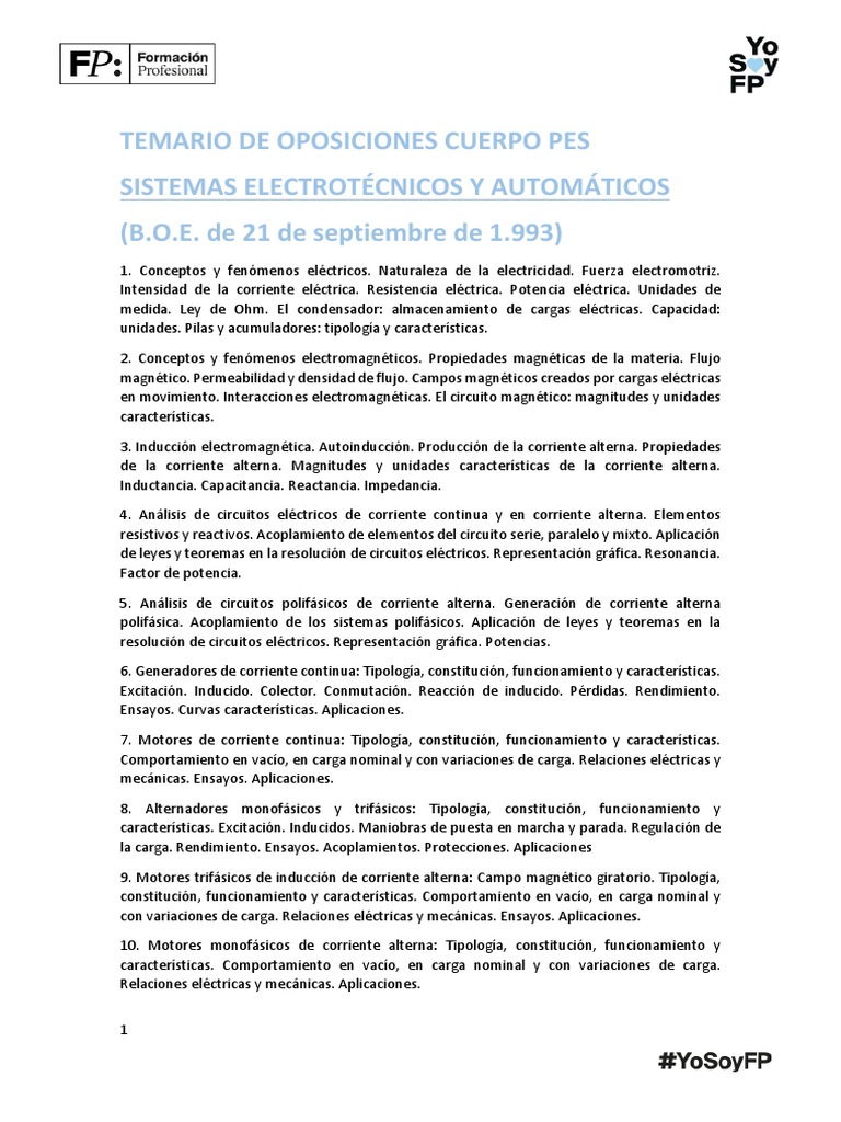 Sistemas Electrot Cnicos y Autom Ticos | PDF | Corriente eléctrica | Transformador