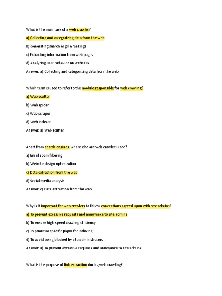 Web Crawling | PDF | World Wide Web | Internet & Web