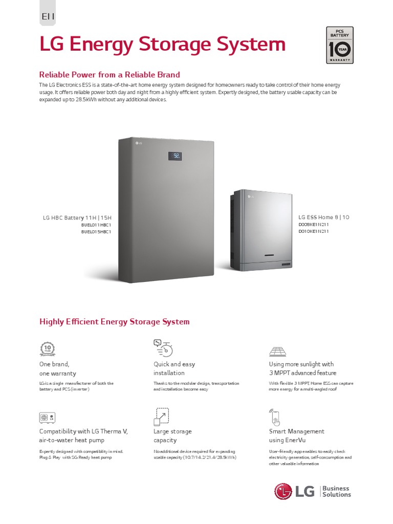 ESS HOME 8 10 Datasheet EN | PDF