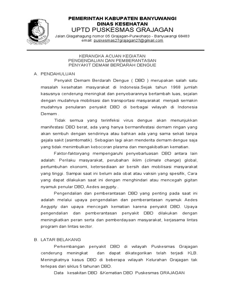 KAK DBD PKM Grajagan | PDF