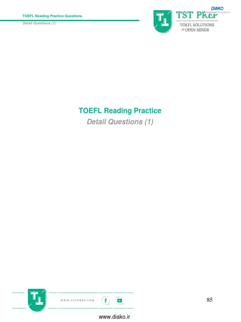 TOEFL TST Reading 2 | PDF | Europa (Moon) | Heat