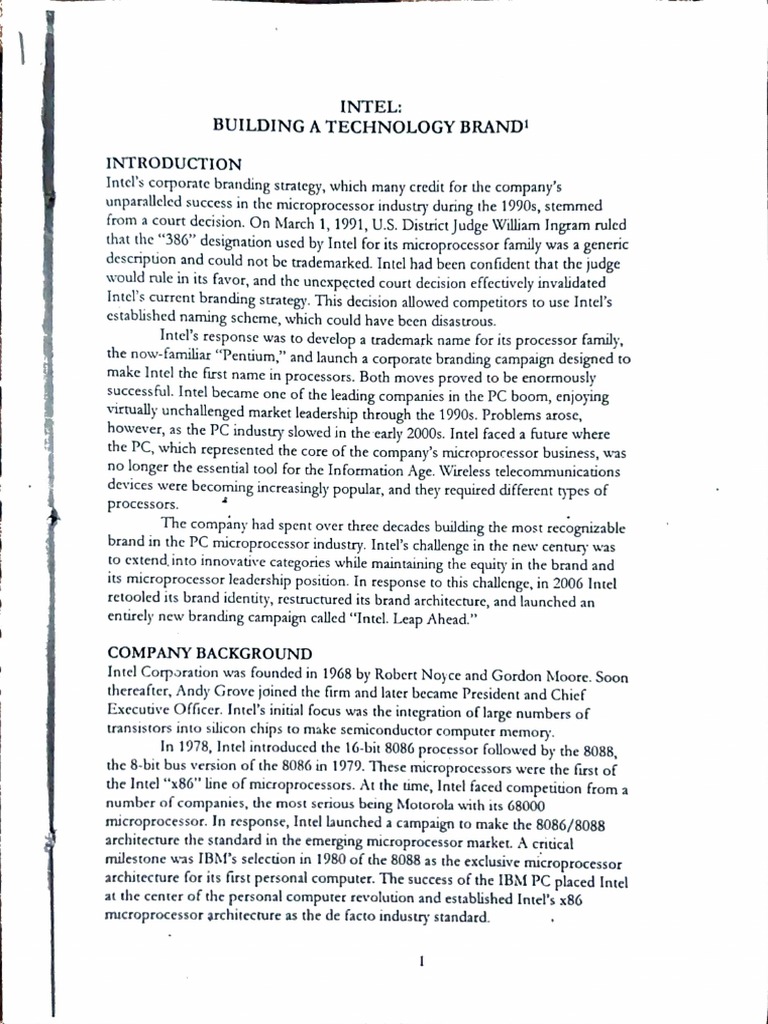 intel case | PDF