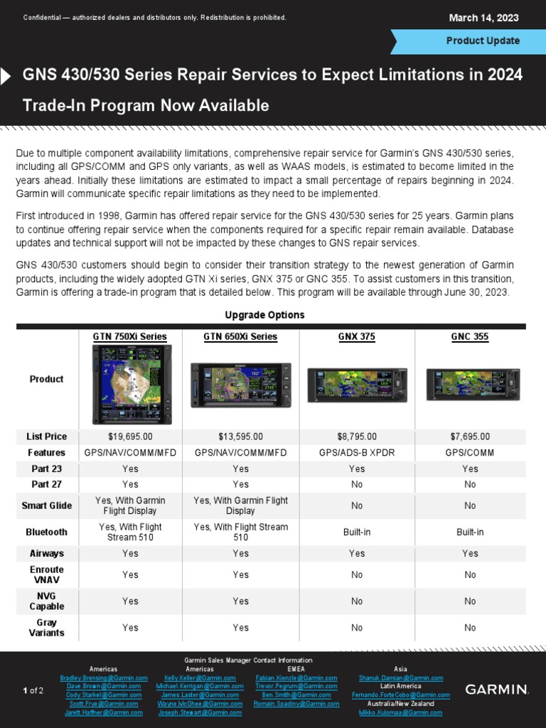 2023 Mktgmemo Gns Repair Service Limitations | PDF