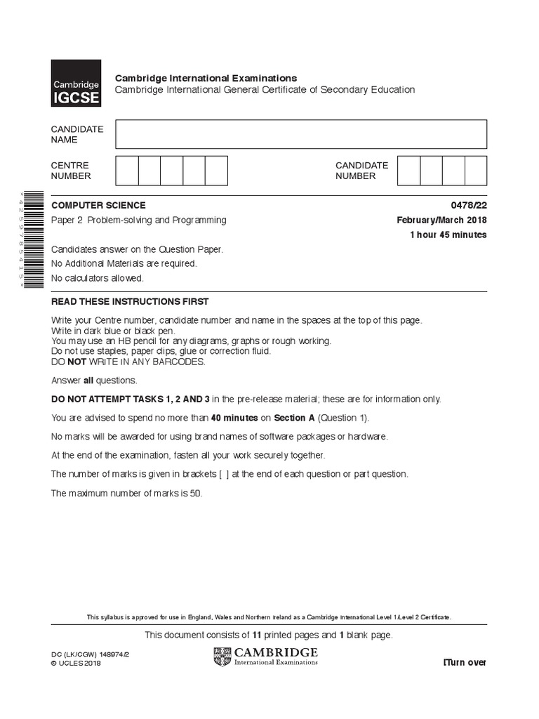 CS All P2 | PDF | Computer Program | Programming