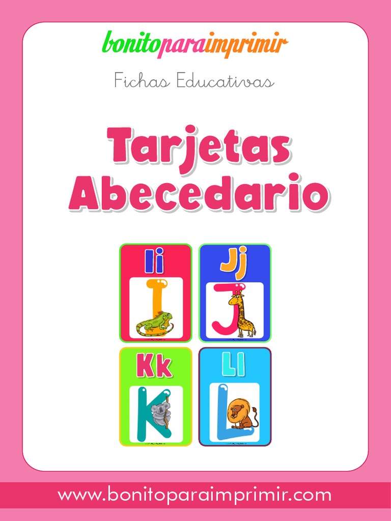 Abecedario (Tarjetas) | PDF