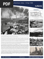1944 Bombay Dock Explosion Tragedy | PDF | Maritime Incidents | Watercraft