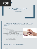 Interpretación De Gasometría Arterial Pdf Medicina Clinica Fisiología