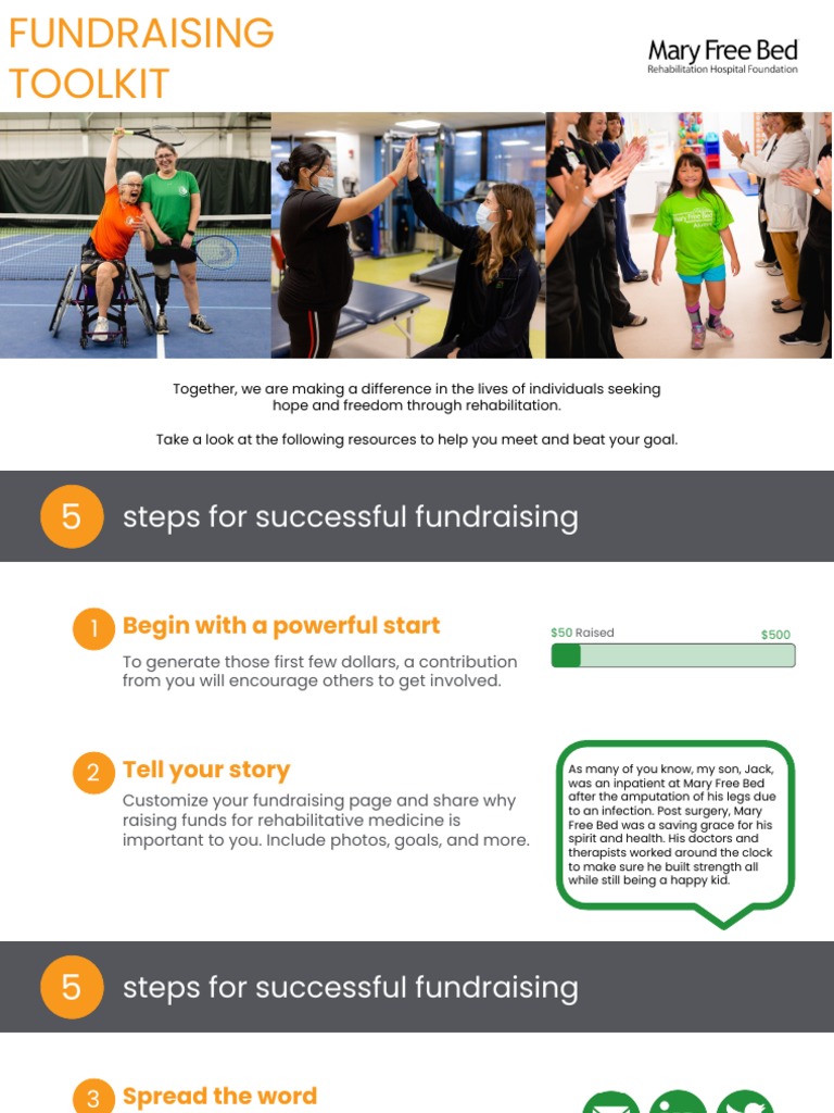 Mary Free Bed Fundraising Toolkit | PDF