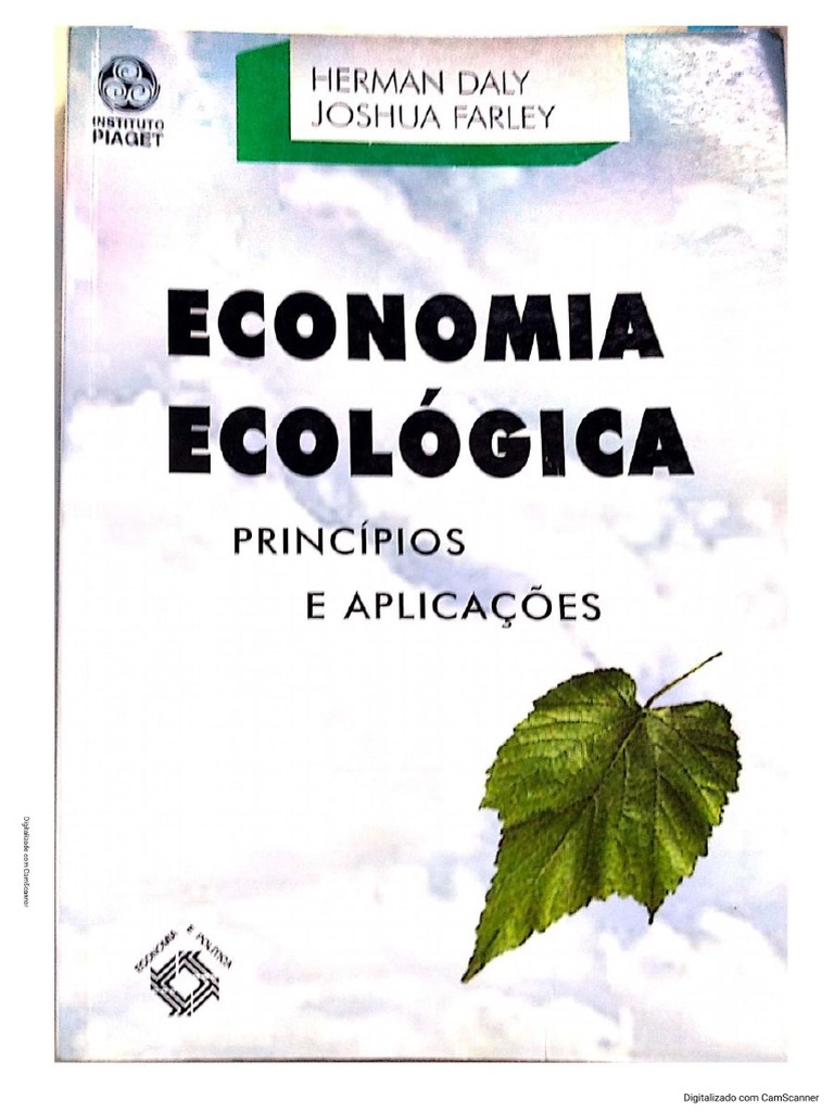 Cap 01 - Economia Ecológica Farley e Daly | PDF