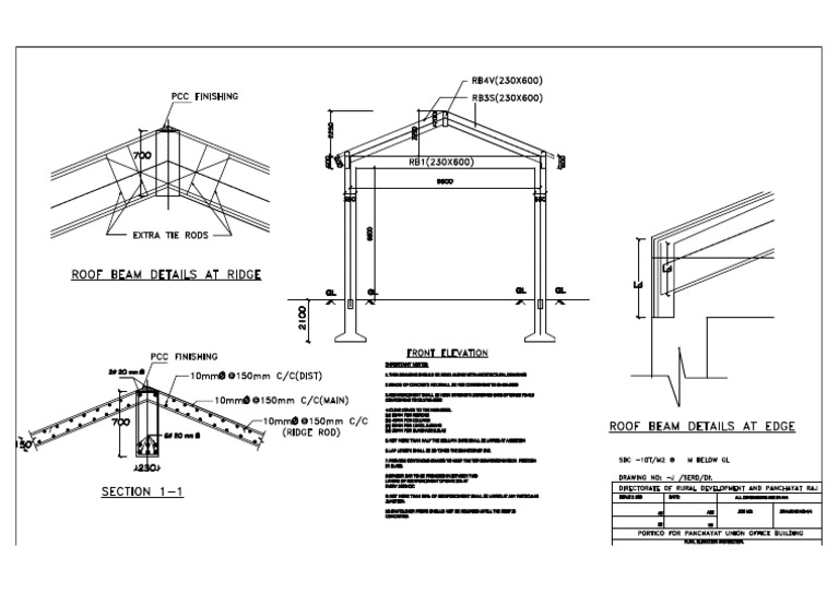 Portico Elevation | PDF