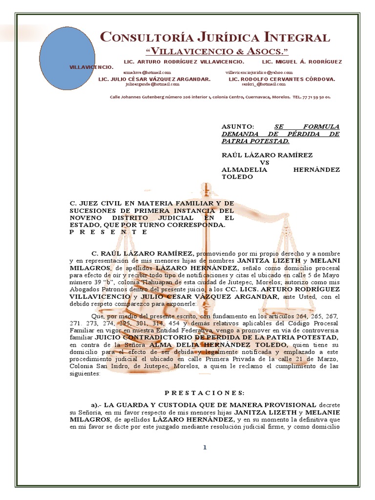 Demanda Pérdida Raúl Lázaro | PDF