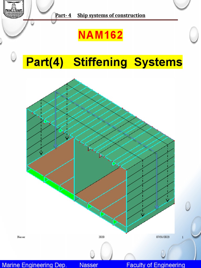PART-4 (Stiffening System) | PDF | Naval Architecture | Ships