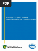 ANSI + Z359.0 Español | PDF | Ingeniería | Los Estados Unidos