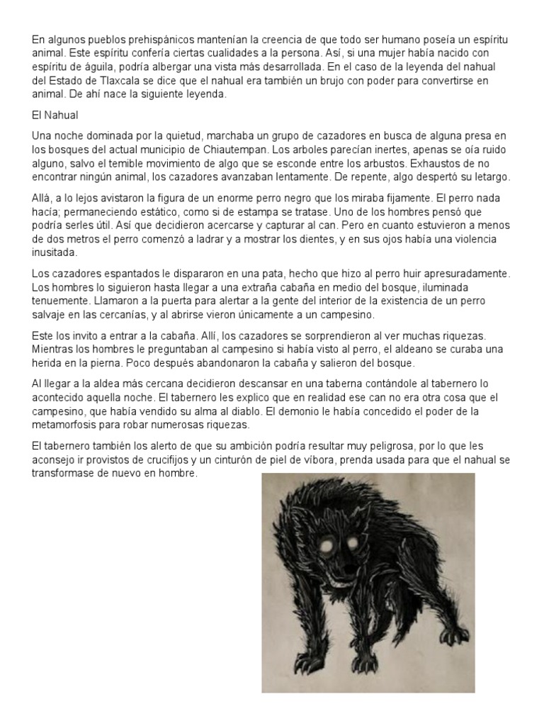 El nahual leyenda | PDF