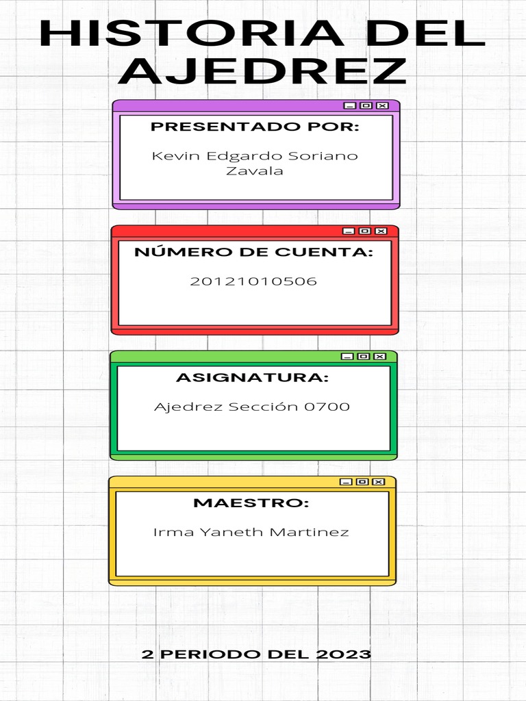 Linea Del Tiempo Historia Del Ajedrez | PDF