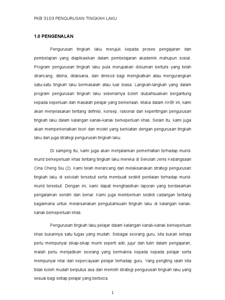 1..0 Definisi, Konsep - Rasional.kepentingan PTK L | PDF