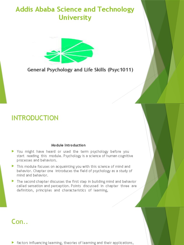 Psychology Pdf Perception Psychology