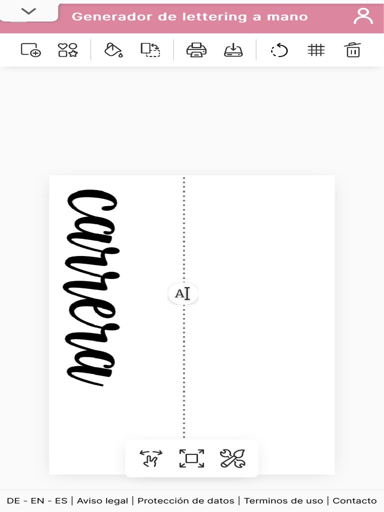 Generador de Lettering A Mano Diseñar Fuentes, Caligrafia & Lettering | PDF