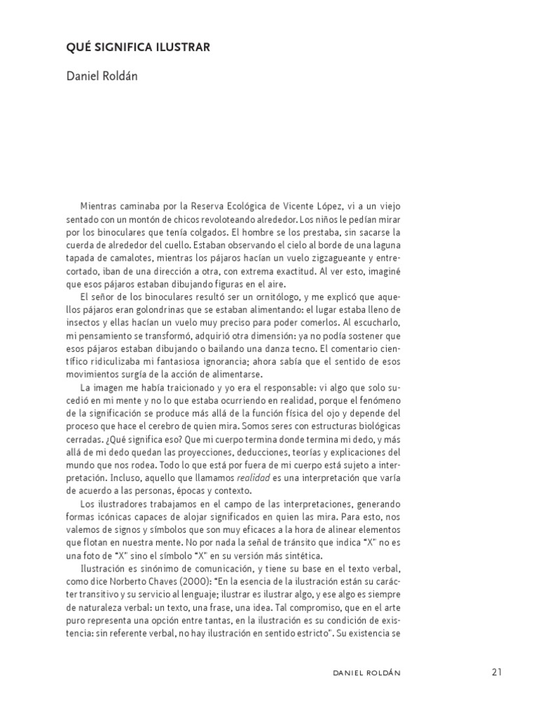 Que Significa Ilustrar Daniel Roldan | PDF | Los símbolos | Comunicación