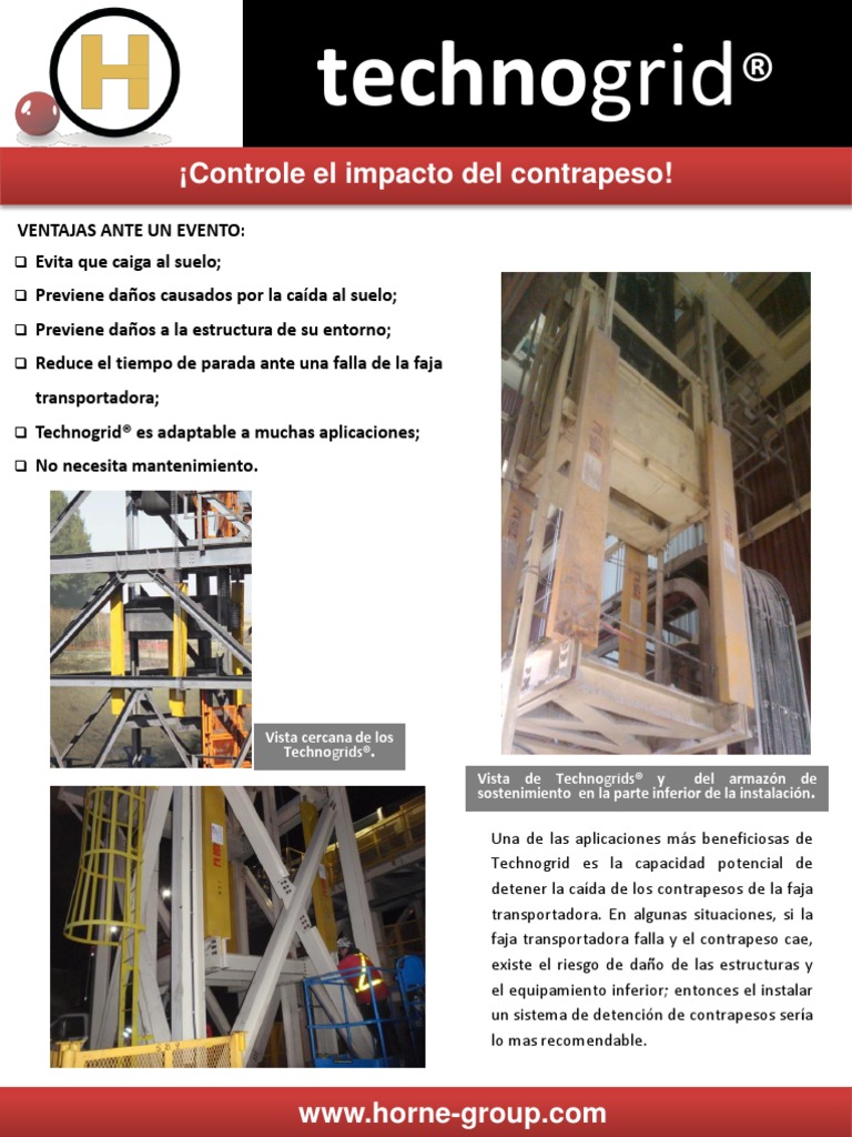 Technogrid Contrapeso | PDF | Fuerza