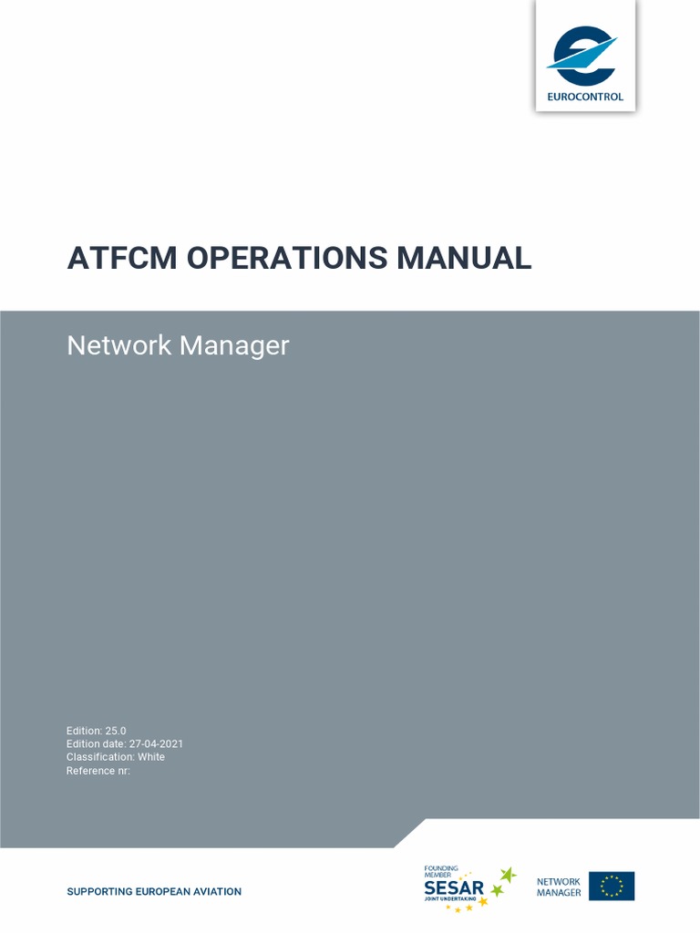 ATFCM Operations Manual | PDF | Air Traffic Control | Airport