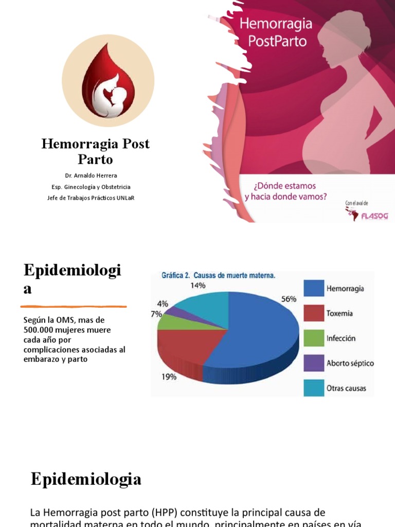 Hemorragia Post Parto | PDF | Parto | Salud pública