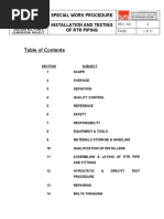 Thrust Boring Procedure | PDF | Casing (Borehole) | Drilling