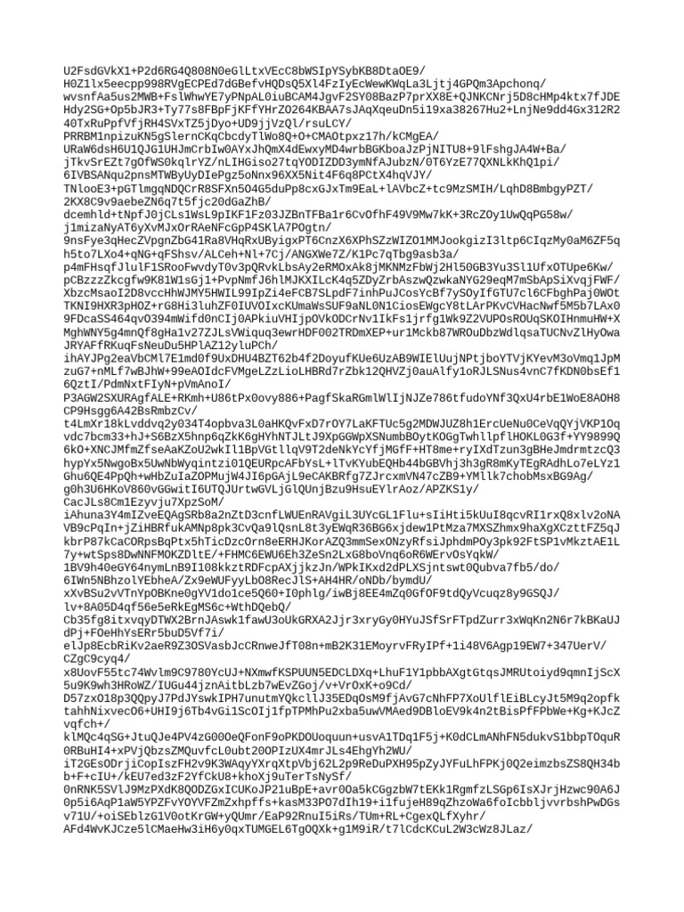 Encrypted Document Content | PDF