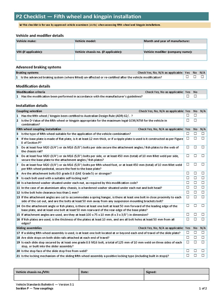 0645 vsb6 Word p2 Checklist | PDF
