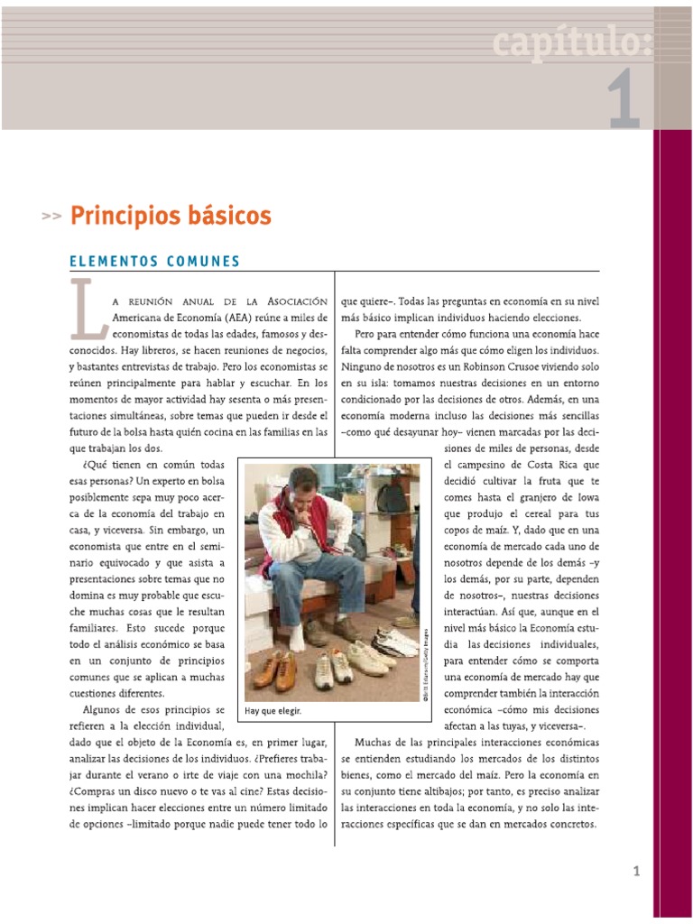 Krugman Fundamentos Capítulo1 | PDF