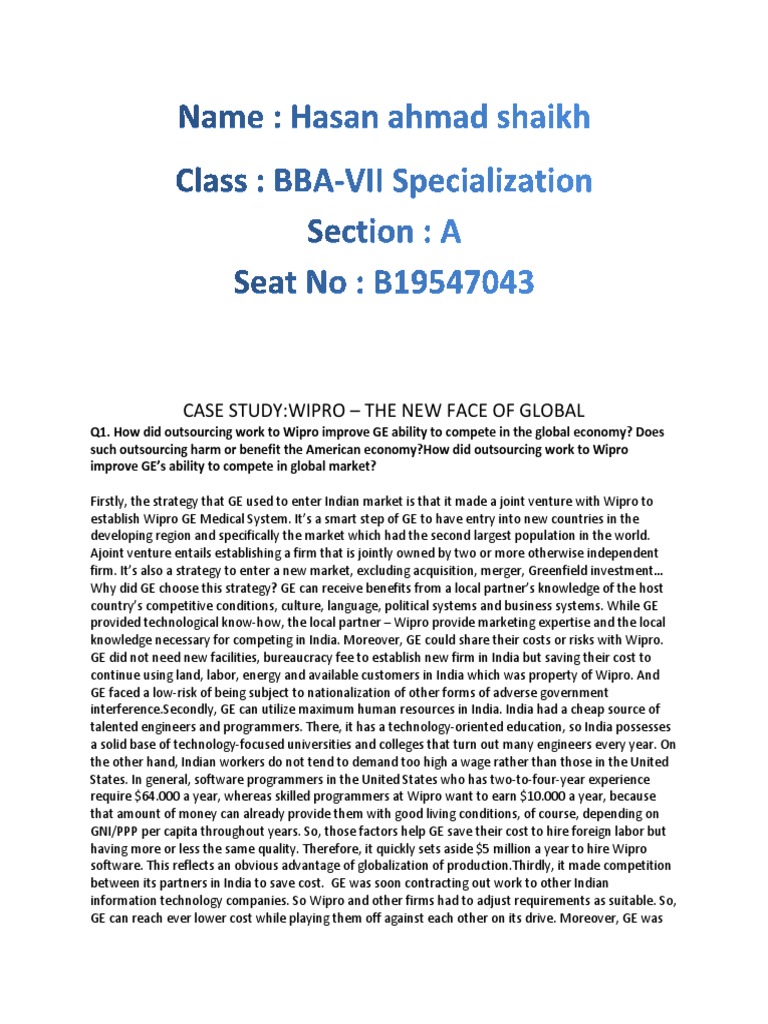 Case Study | PDF | Brand | Poverty