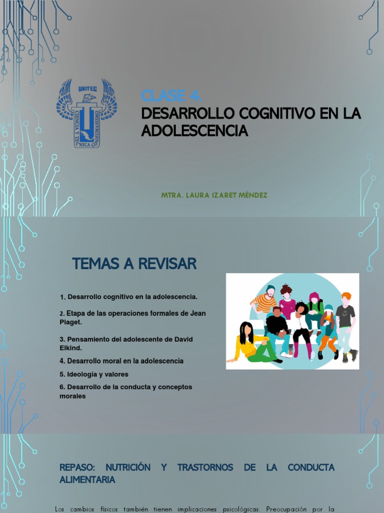 Clase 4. Desarrollo Cognitivo y Moral en La Adolescencia | PDF