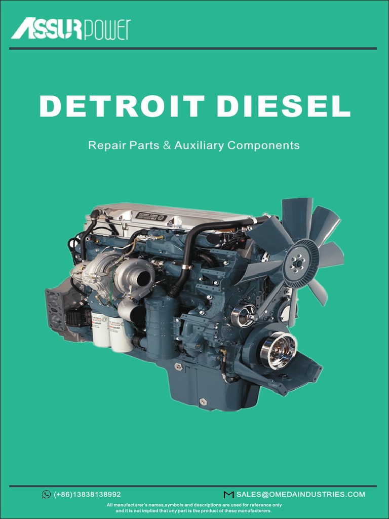 Detroit S60 Parts List | PDF