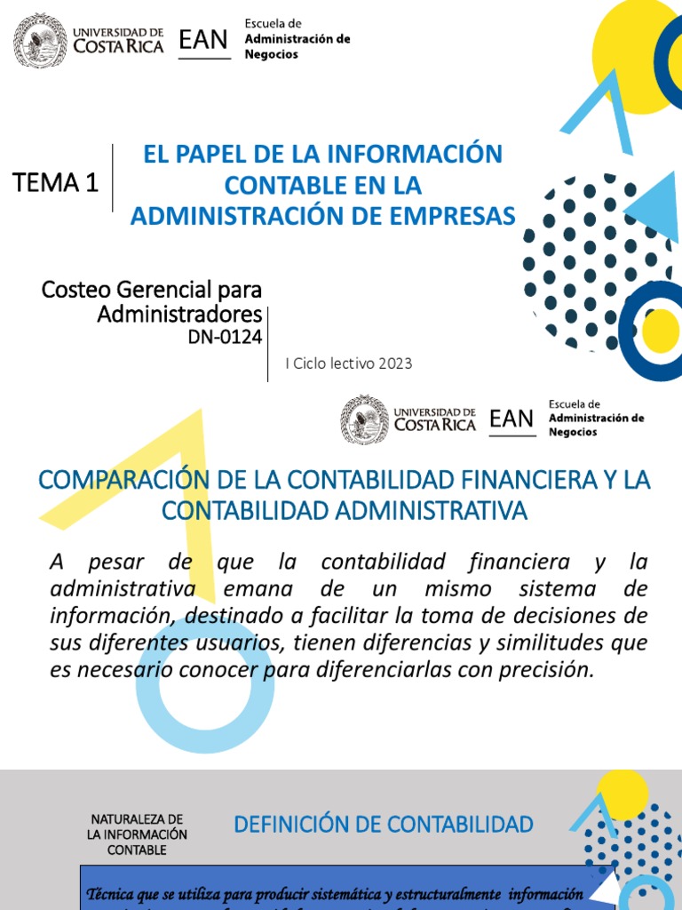Papel Información Contable en La Administración | PDF | Contabilidad | Business