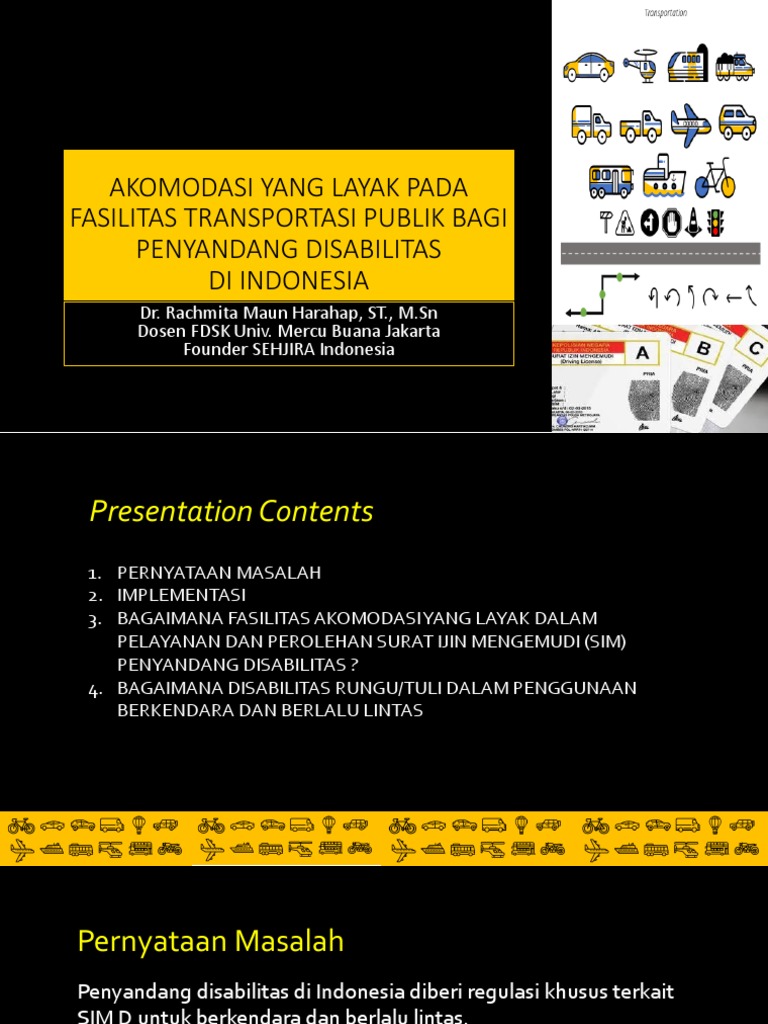 Akomodasi SIM untuk Disabilitas Rungu/Tuli | PDF