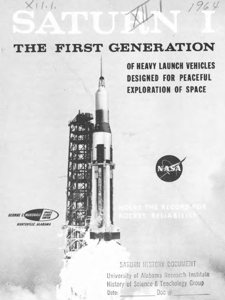 Saturn I The First Generation of Heavy Launch Vehciles For Peaceful ...
